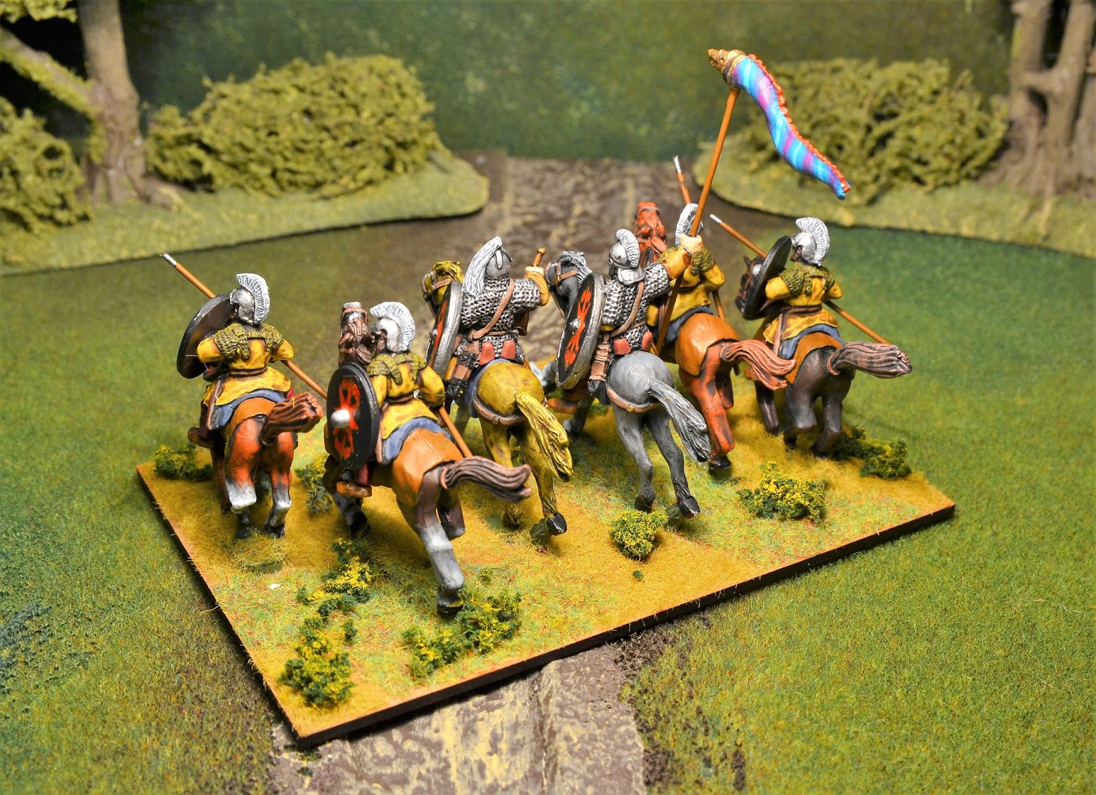 The Northumbrian Wargamer.: 28mm Late Roman cavalry 'To the Strongest'.