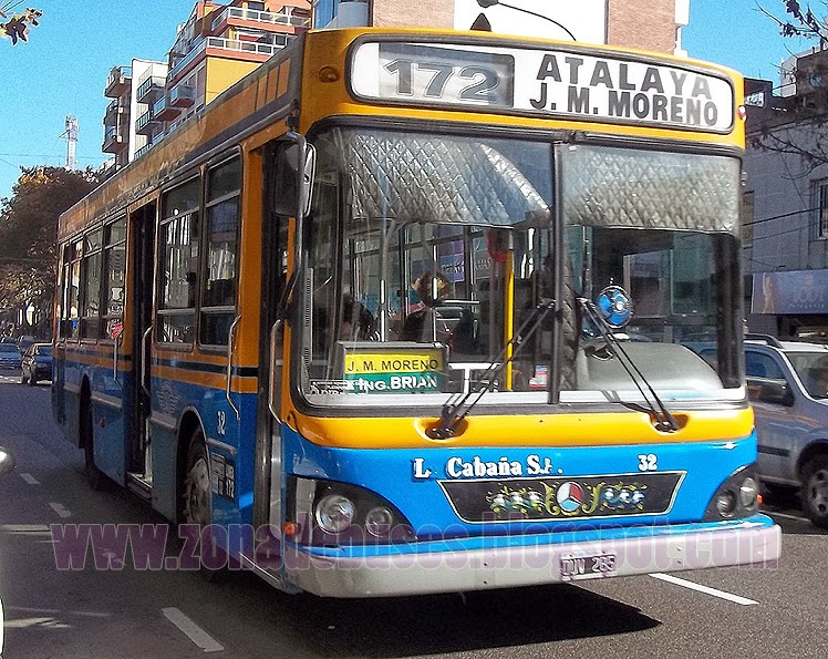 Colectibus - Zona de Buses: LINEA 172