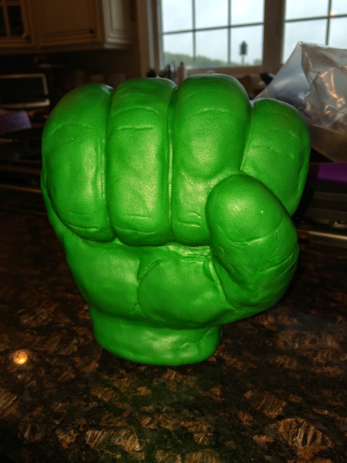 Christi's Cakes: My First Try at Modeling Chocolate......"The Hulk Hand!"