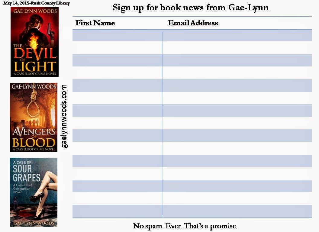 The Big Heat: Going to a Book Signing with no #Books to Sign! What's an ...