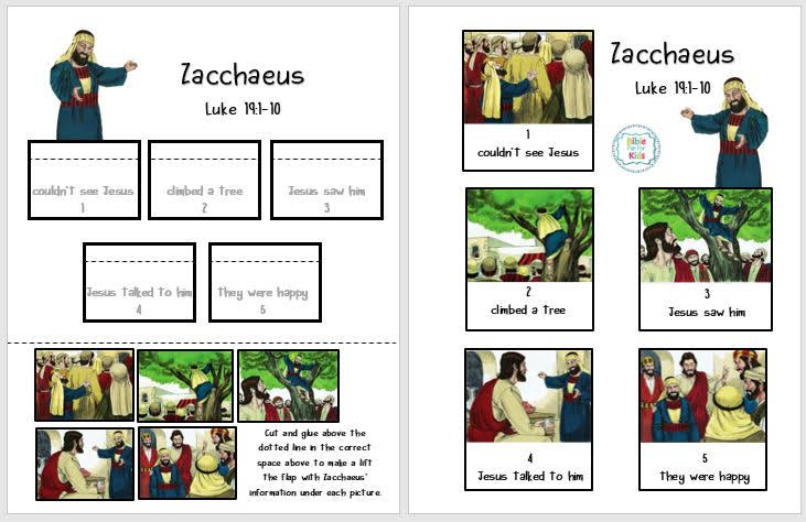 Zacchaeus' Life | Bible Fun For Kids