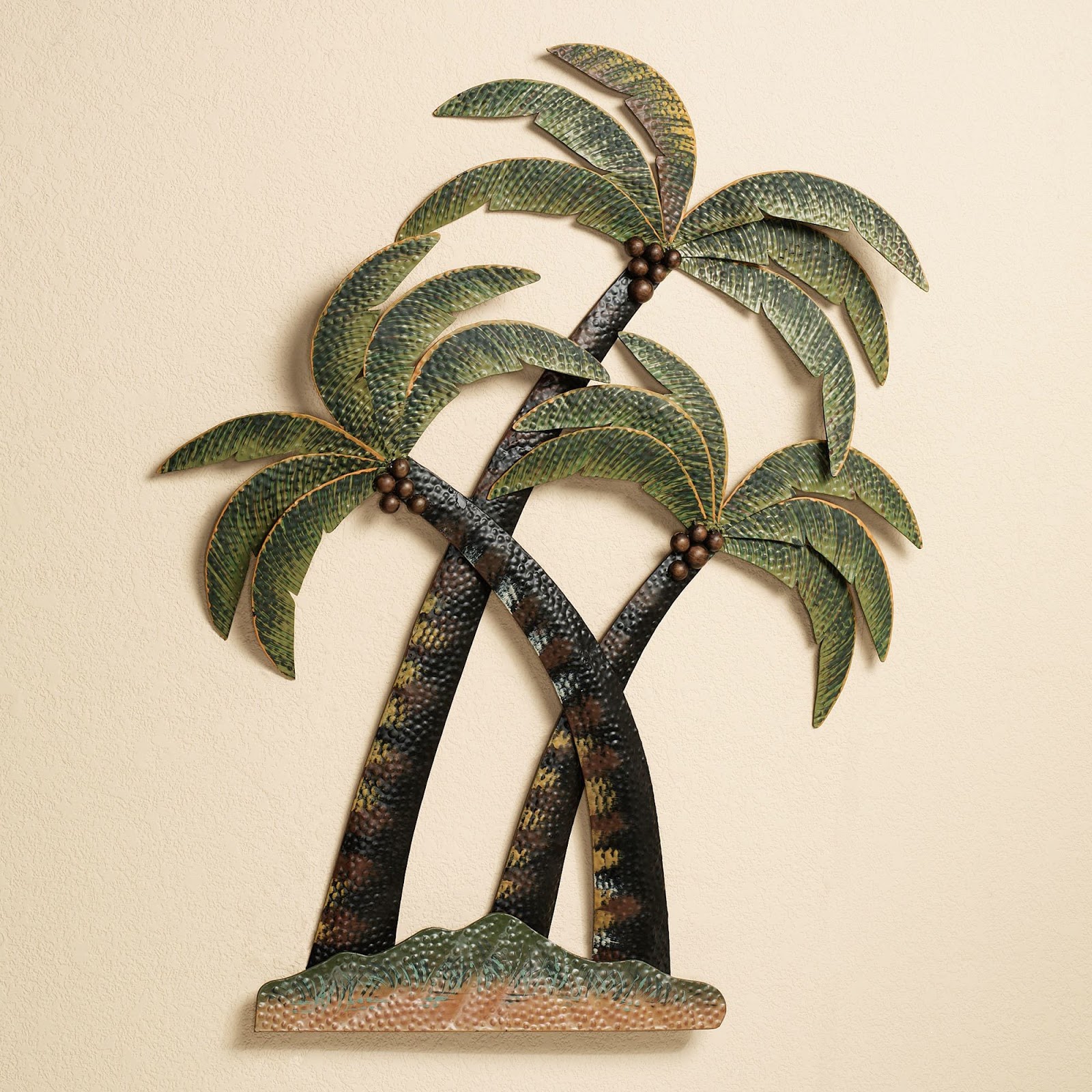 Interesting Concept For Palm Tree Decor, Tropical Bedroom Decorating ...