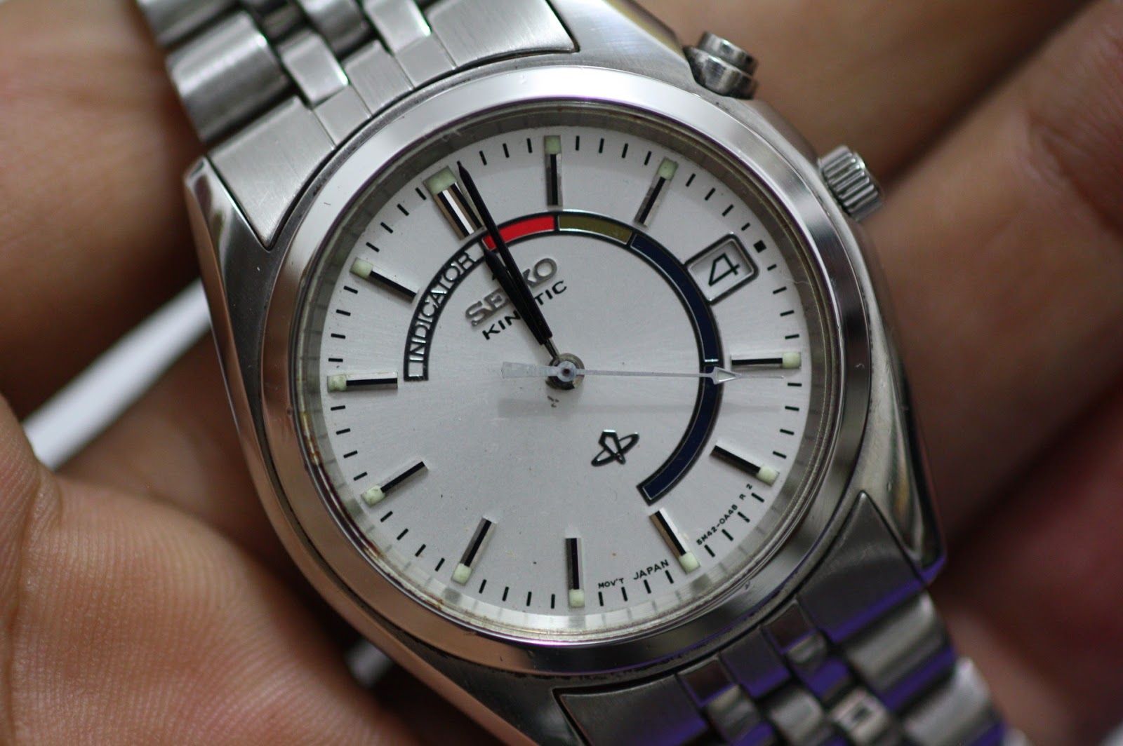 sale $ koleksi jam: Seiko Kinetic Indicator (5m42) SOLD