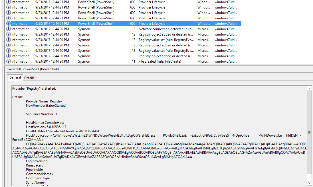 Enhanced PowerShell Logging and Sysmon Logs to ElasticSearch and ...