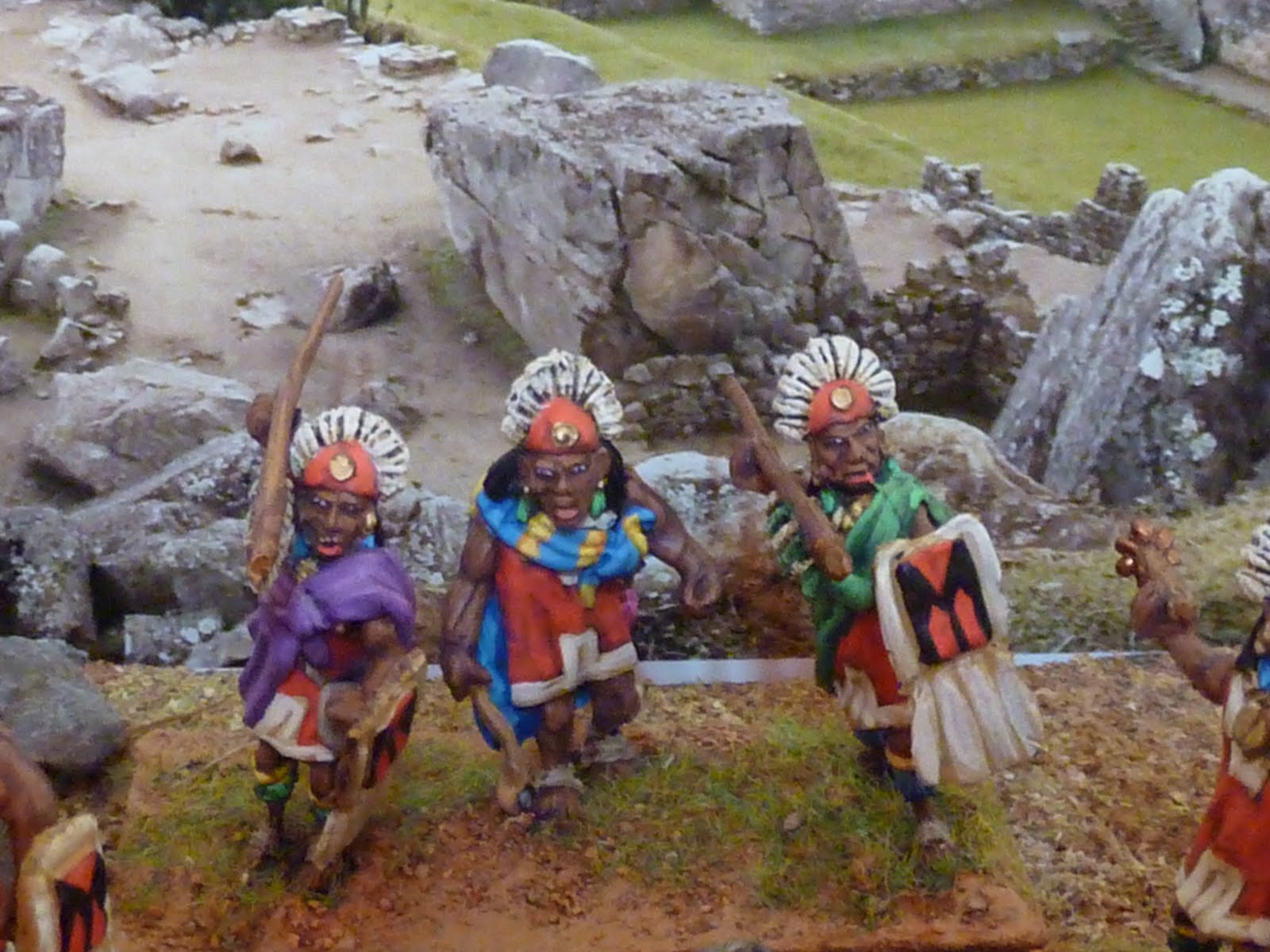 Petites guerres précolombiennes : L'élite de l'armée inca de retour au ...