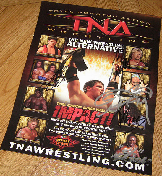 J\/\/s Wrestling Memorabilia: TNA Makes An Impact On The Fanfest Scene