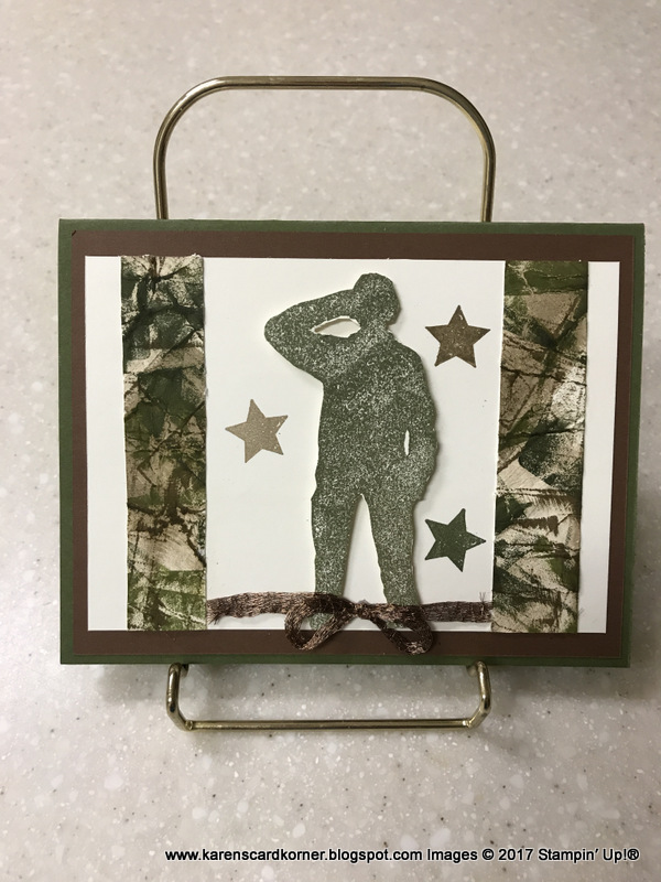 karenscardkorner: Military Cards