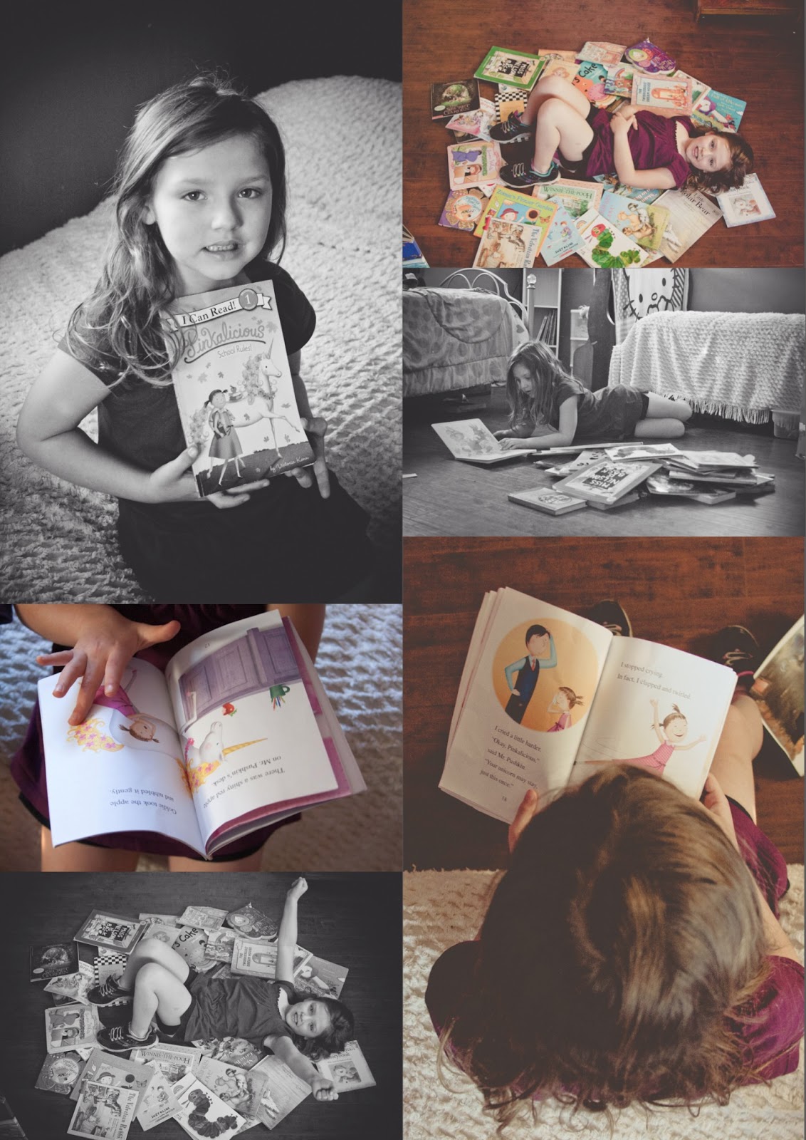 Sweet Whispers Photography: She can read!!
