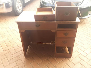 Southern Mom Adventures: DIY Decoupage world map desk