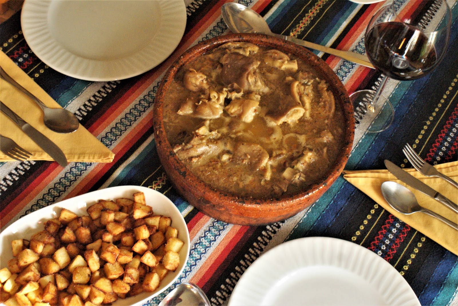 Jardín de Encuentro de Jesús Taboada: PATAS DE CERDO EN AJOPOLLO ...