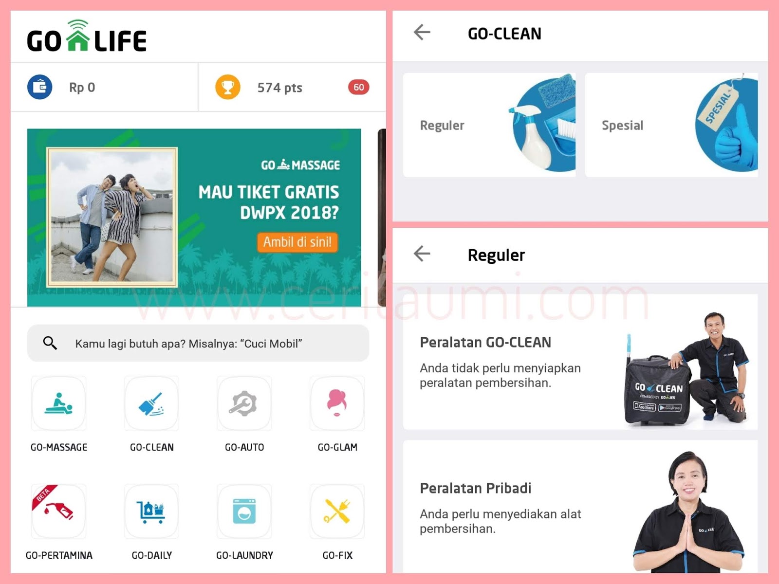 Pengalaman Menggunakan Jasa Go-Clean Untuk Bersih-Bersih Rumah - Cerita Umi
