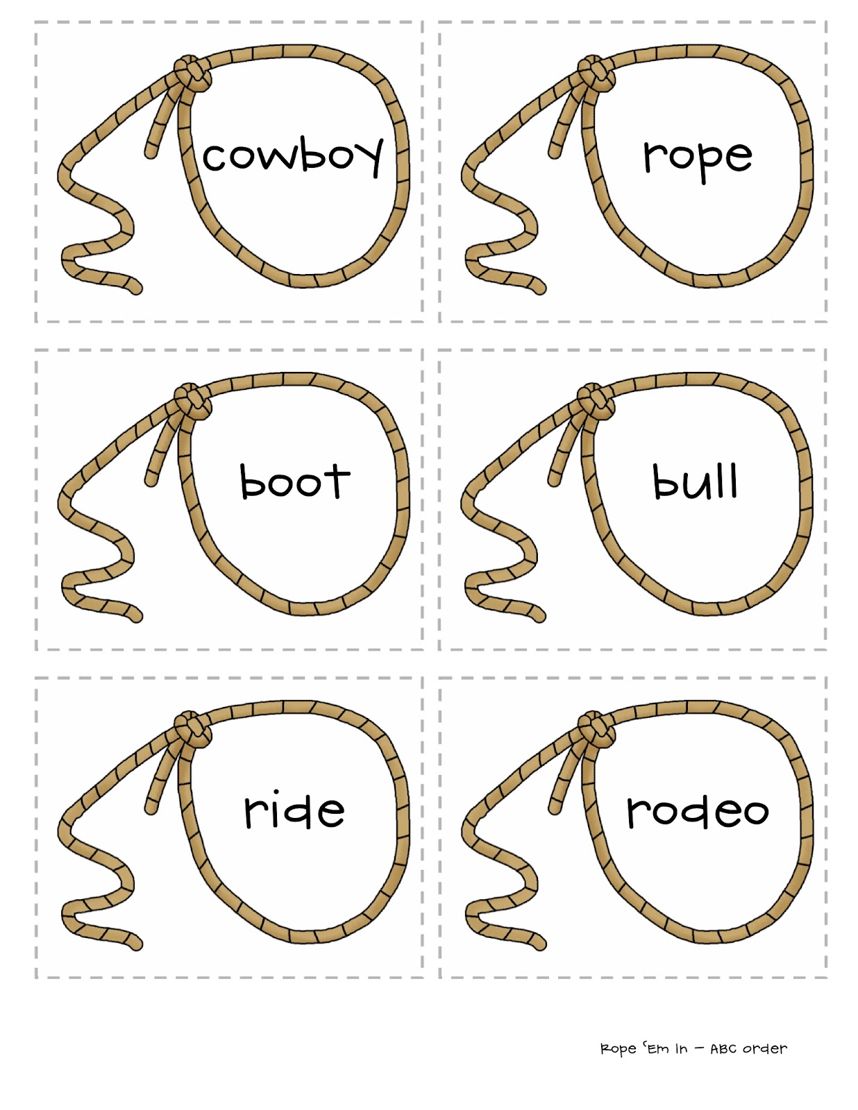 WILD WEST FREEBIE - Teacher Idea Factory