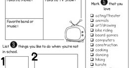 An Apple For The Teacher: Learning About Your Students - Reading ...