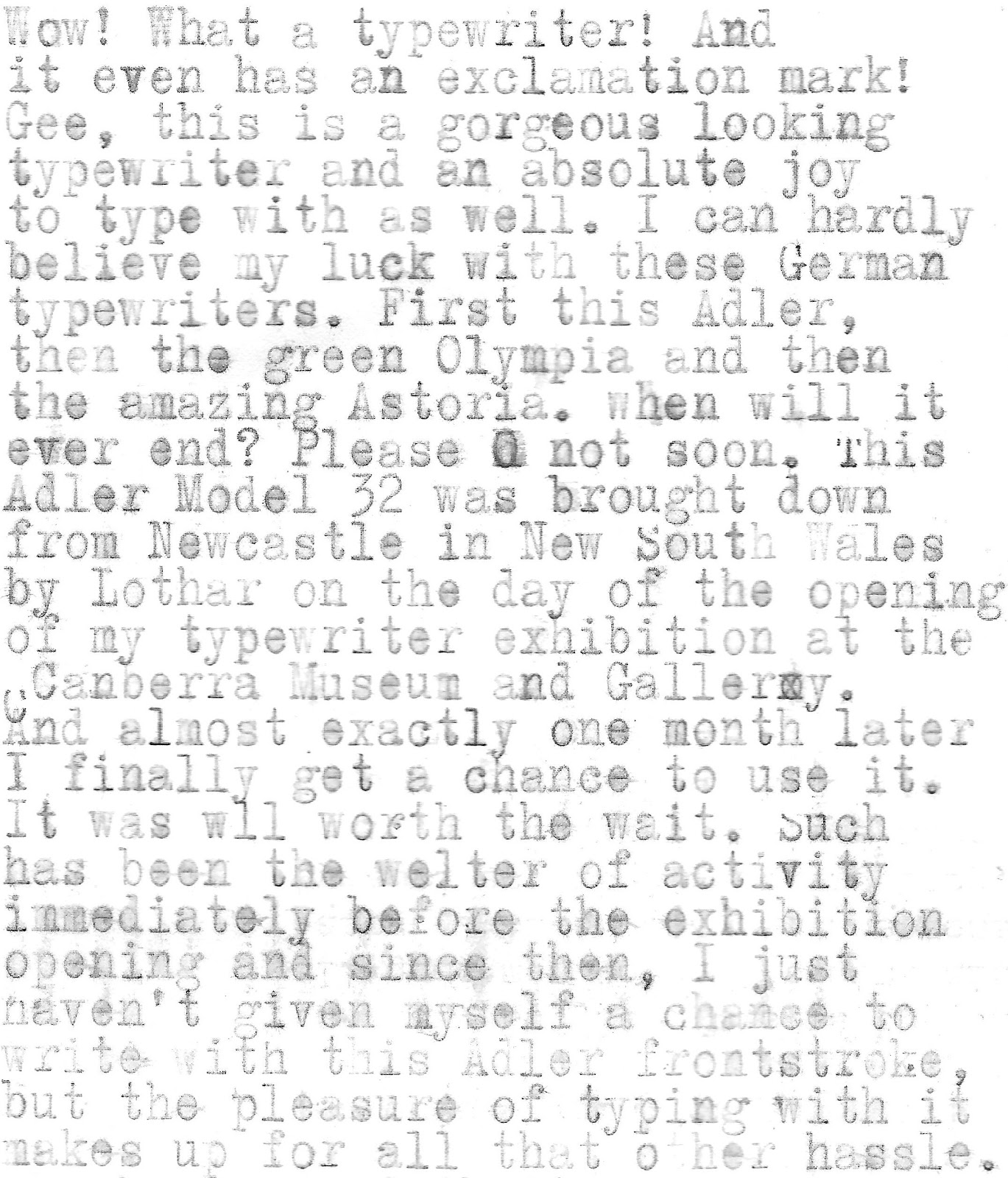 oz.Typewriter: The Adler Model 32 Portable: Sweet Typewriter Eye Candy