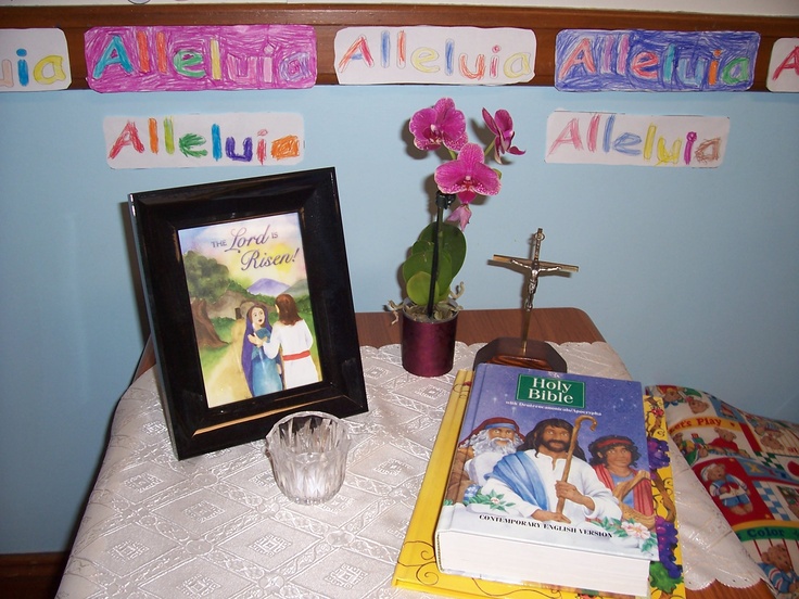 Mrs. Thompson's Grade 6 Class: Student Prayer Tables are coming to 6/7T!