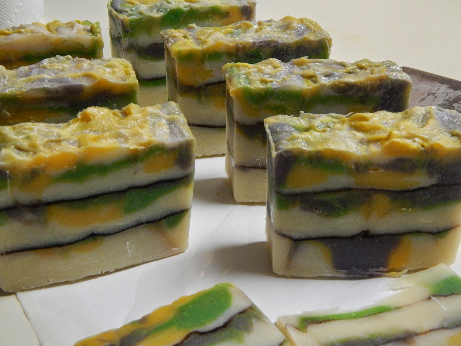 KCK Soaps: First Pencil Line using Cocoa Powder