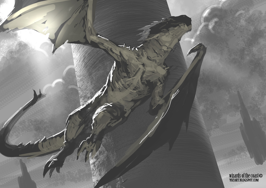 Johann Bodin illustration: Drakewing Krasis