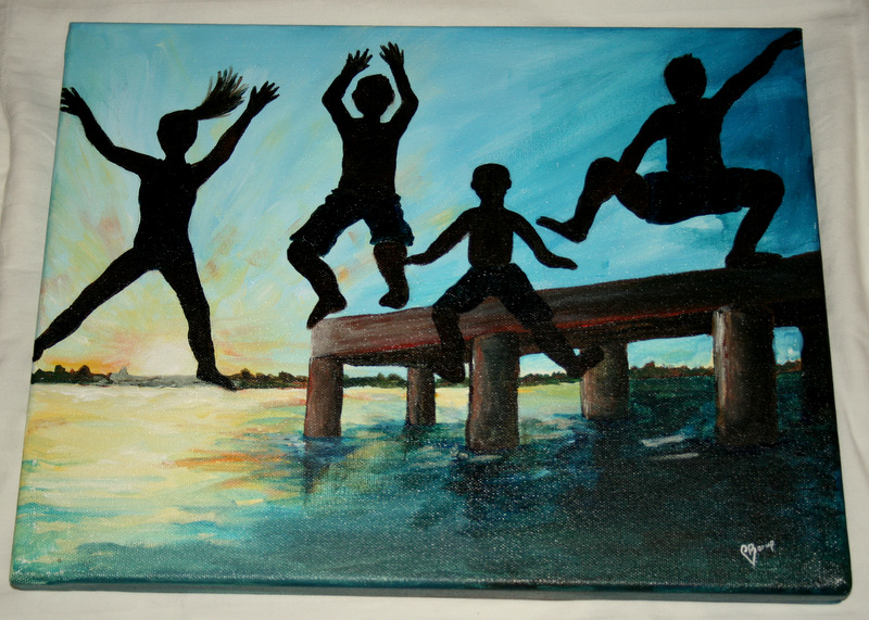Hand~Painted Silhouettes
