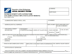 You Should Knows: How to Apply SSS Sickness Benefit or Social Security ...