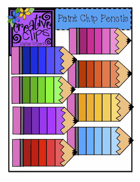 The Creative Chalkboard: Free Pencil Clipart....again...I'm not kidding...