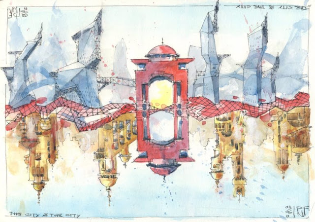 Un Hombre en la Oscuridad: La CIUDAD y la CIUDAD - de China Miéville