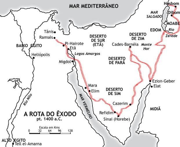 PALAVRA E TEOLOGIA: A ROTA DO EXODO