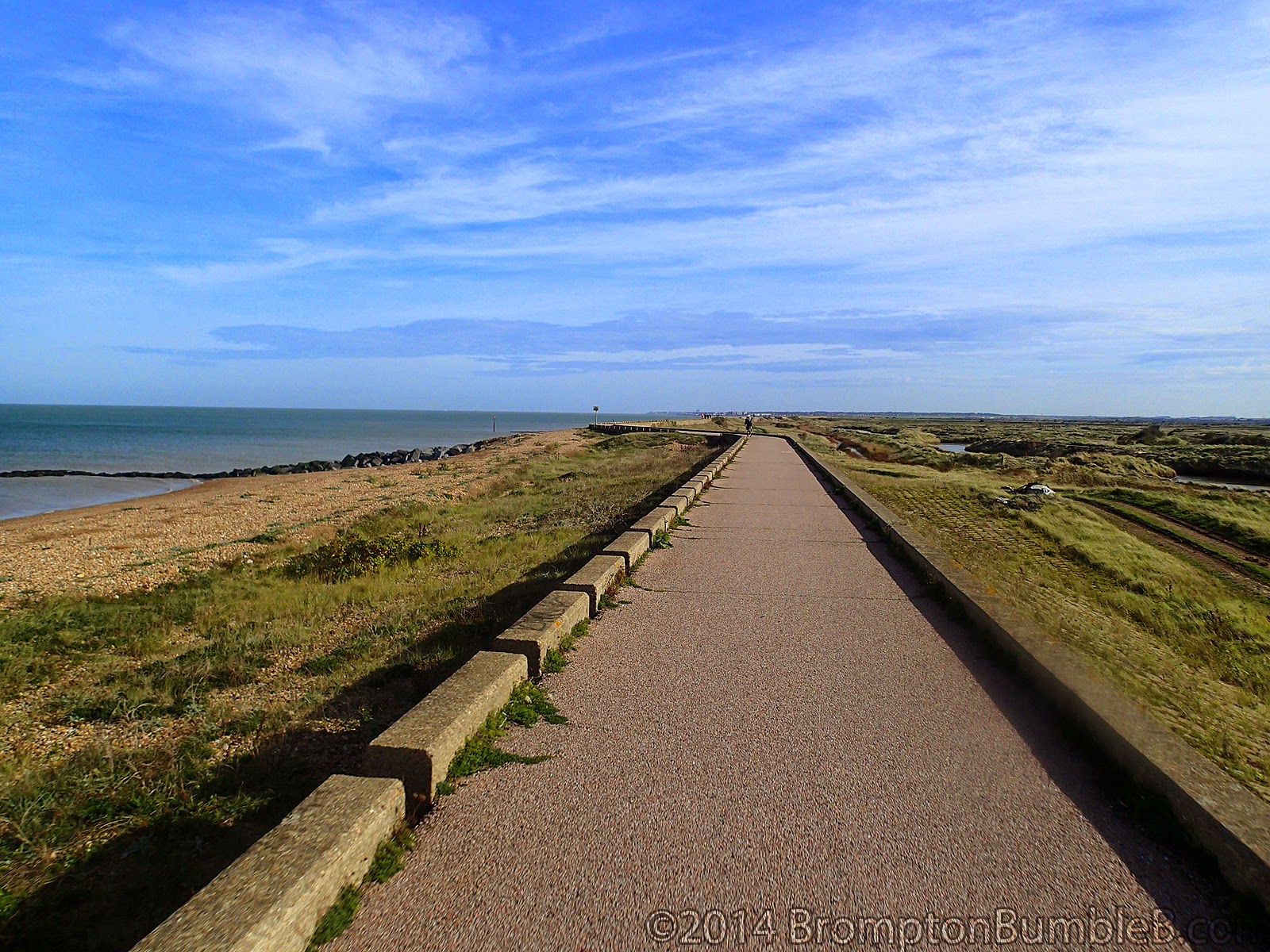 The Legend of the Brompton Bumble B: North Kent coast with the LBC
