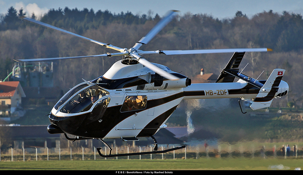 FEBE *** BernAirNews.ch ©: HB-ZDF, McDonnell 902, DEC11