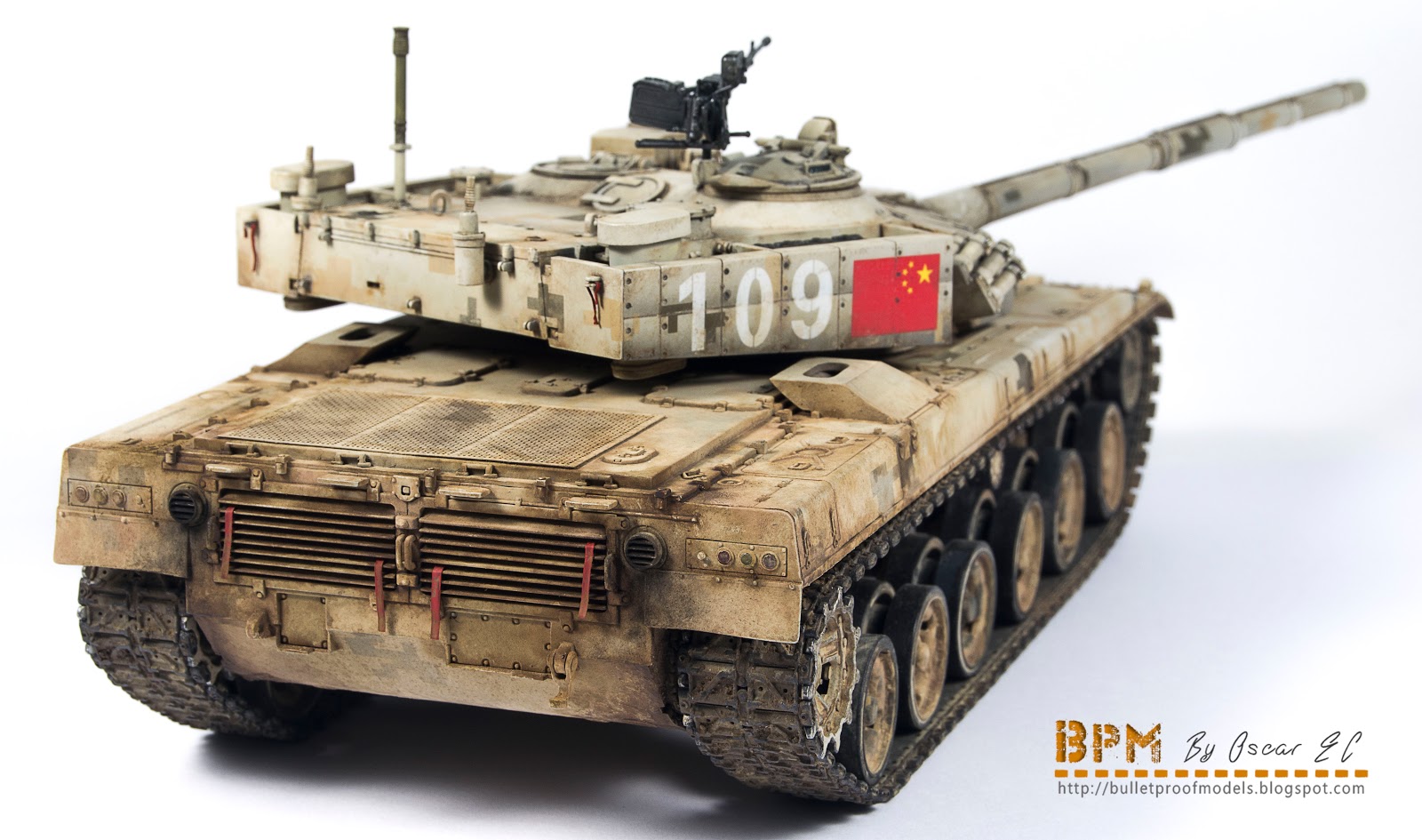 Bulletproof Models: MENG ZTZ96b (Painting Process)