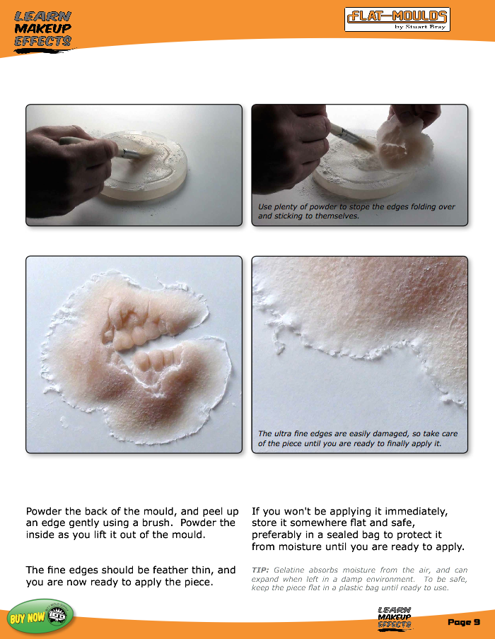 Kizzy Laundon: Flat moulds by Stuart Bray