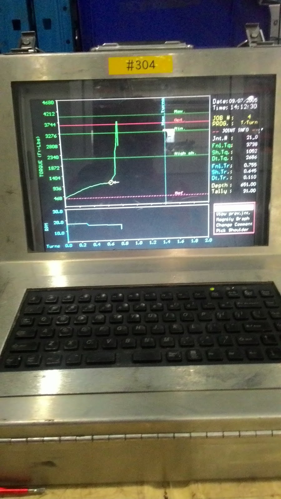 TORQUE TURN MONITORING SYSTEM: CT 3000 LT - Connection Technology - TDS