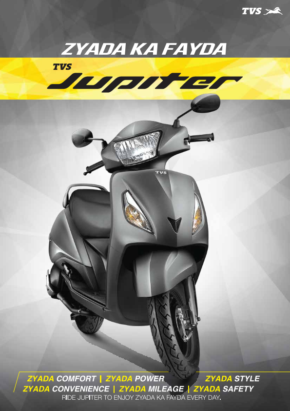 TVS JUPITER SCOOTER OF THE YEAR SPECIAL EDITION
