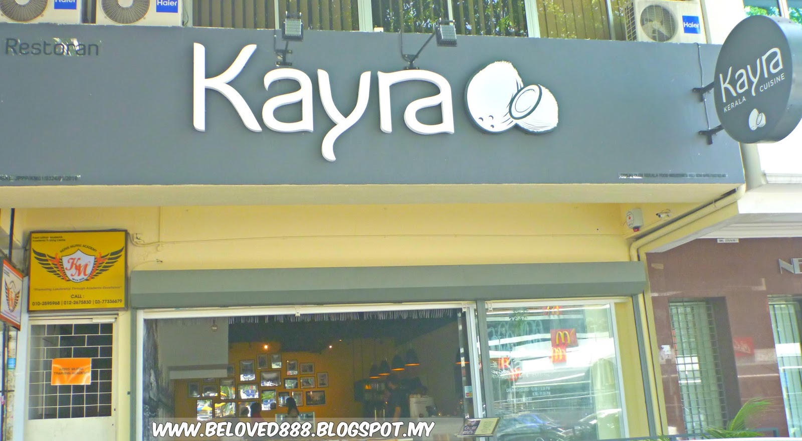 Experience The Authentic Kerala Cuisine @ Kayra - Betty's Journey