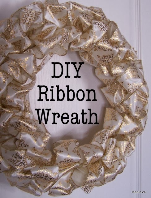 Chez Lannis: DIY Ribbon Wreath