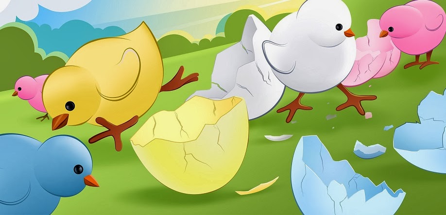 Cinco pollitos - Imagui