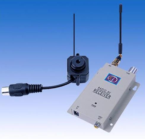 Mini Wireless Camera: Mini Wireless Camera with AV Receiver