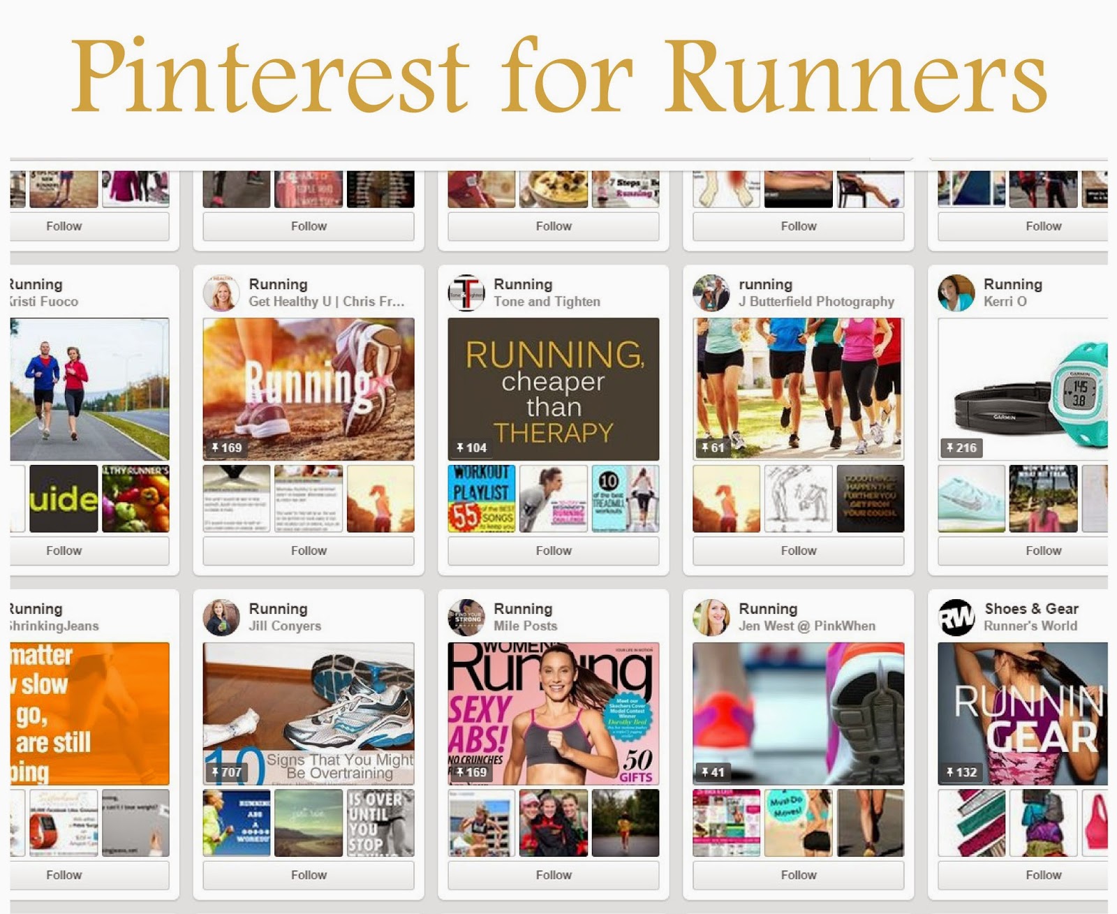 6 Ways Runners Can Use Pinterest - Floradise
