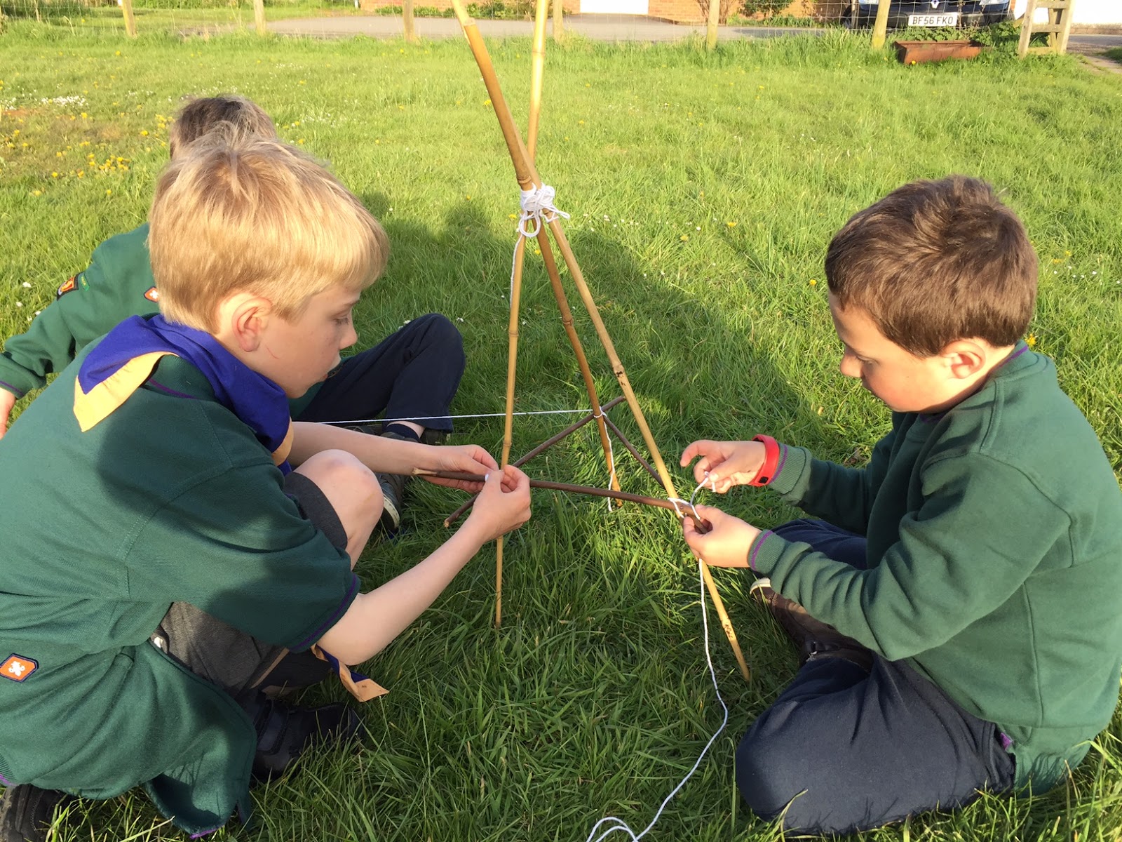 Wilmcote Cub Scouts: Mini Pioneering Challenge