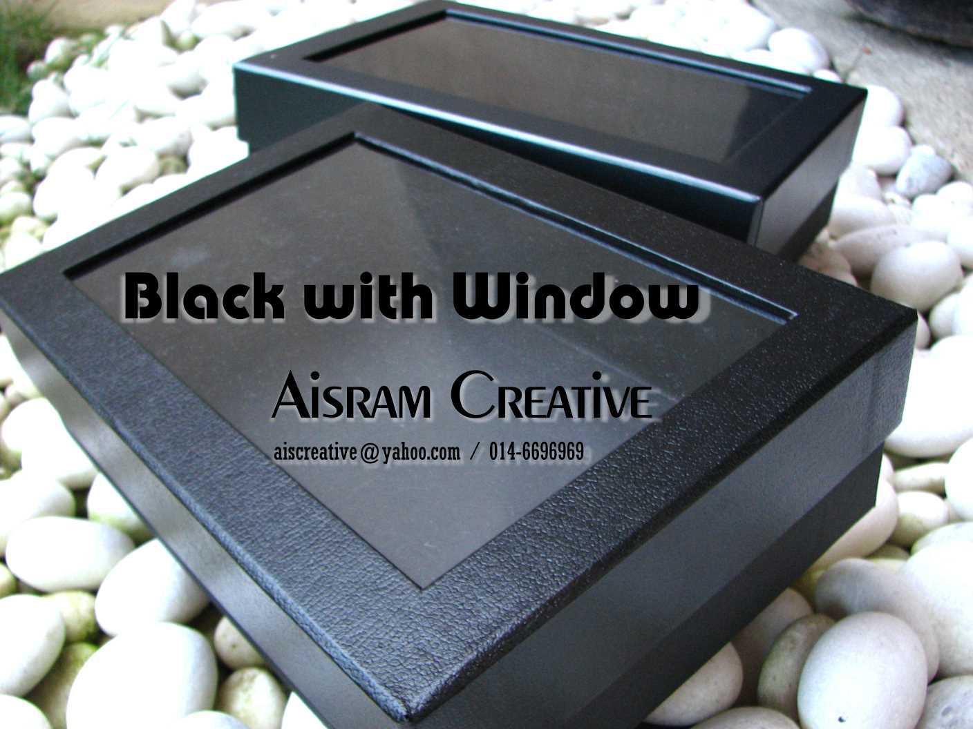 Kotak / Box (CustomMade): Black Box (Custom Made)