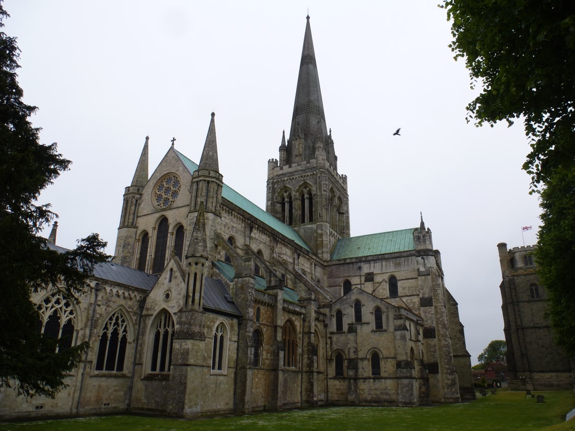 The Road Goes Ever On: Chichester Cathedral
