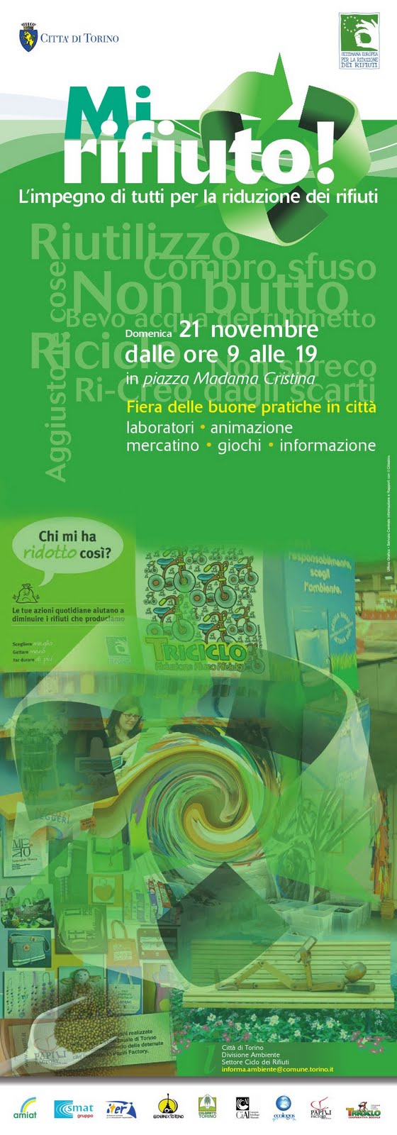 "Mi rifiuto!" In piazza Madama Cristina la fiera delle buone pratiche ...