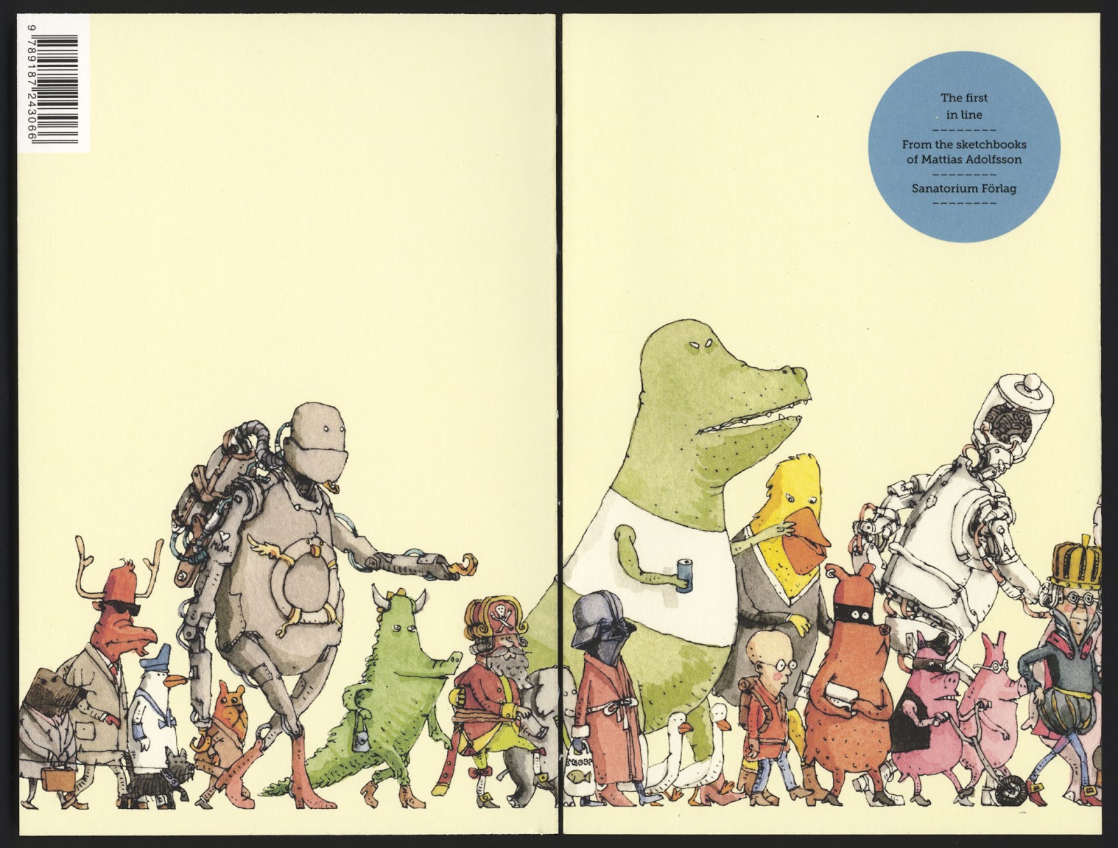 Mattias Inks: First in Line now reprinted