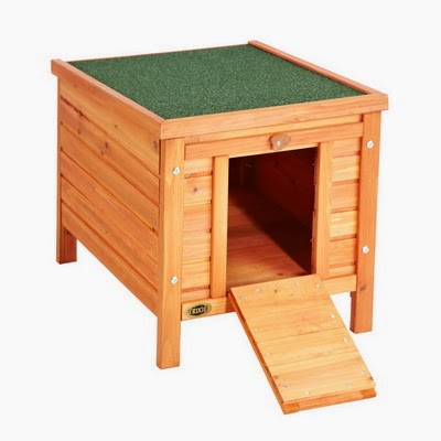 Trixie Natura Pet House for Rabbits - 42x43x51 cm | Indoor Dog House