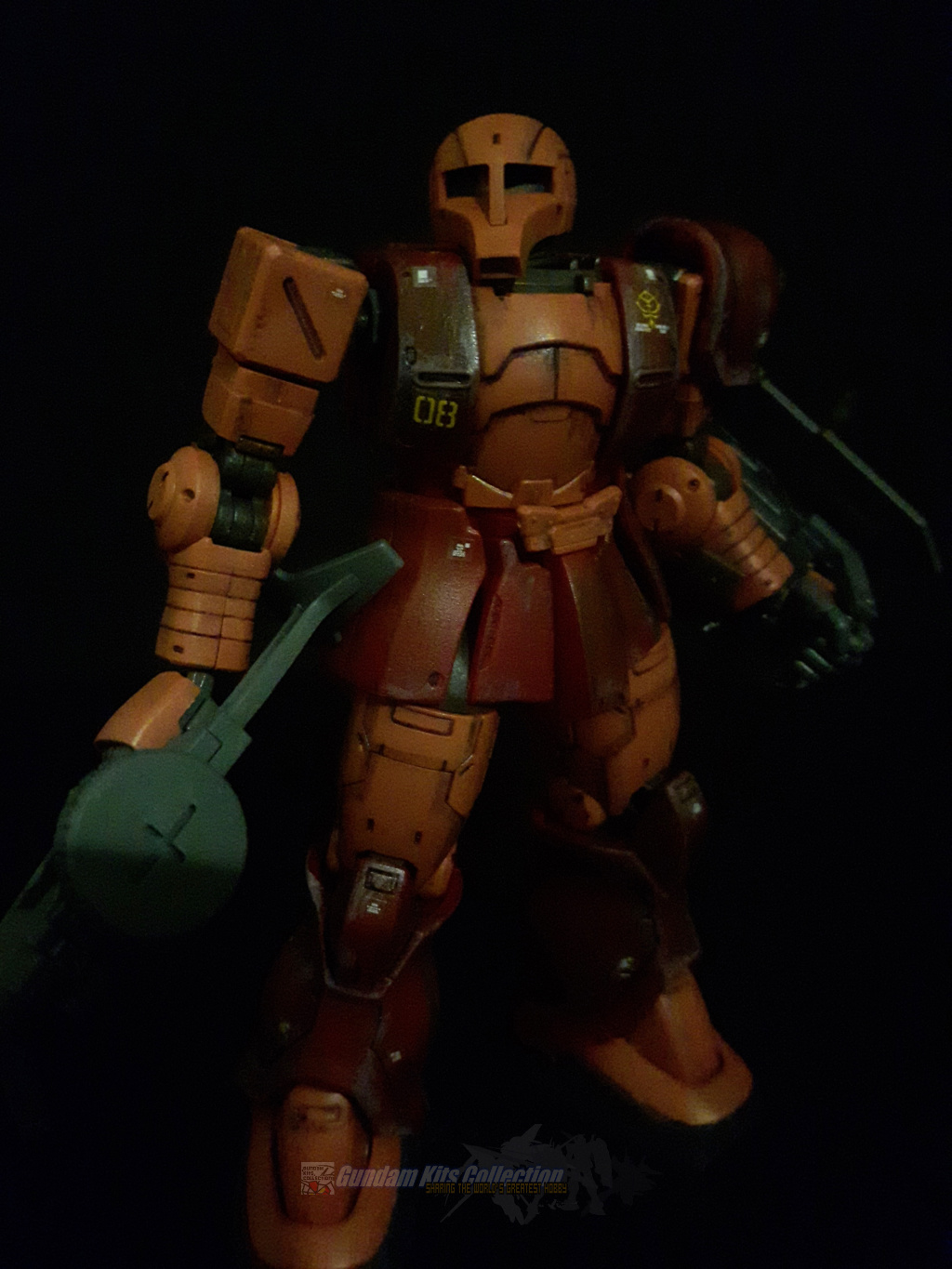 Painted Build: HG 1/144 MS-05 Zaku I Char Aznable Custom [Gundam The ...