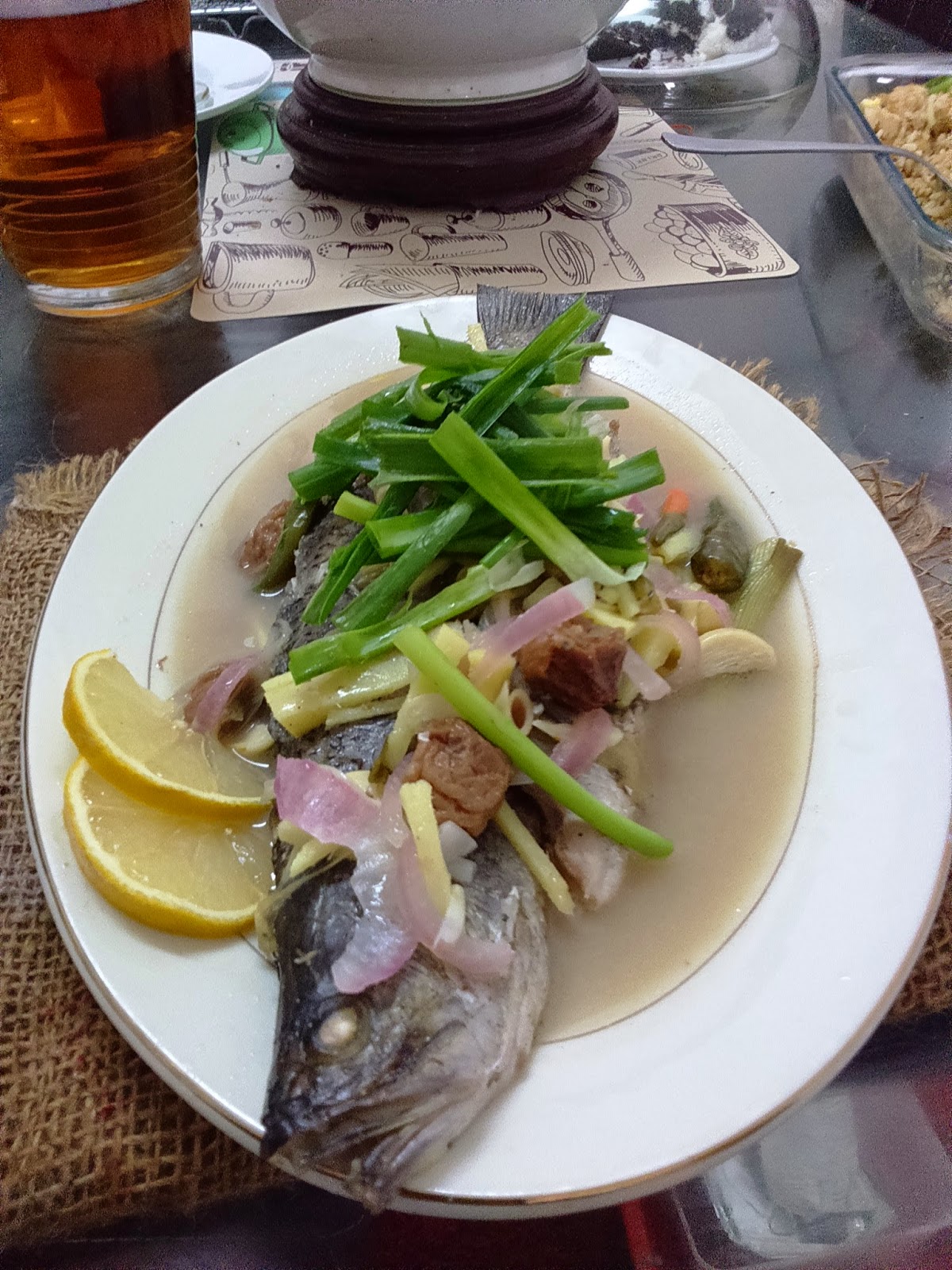 PATYSKITCHEN: SIAKAP ASAM BOI / STEAM SEABASS WITH SOUR PLUM