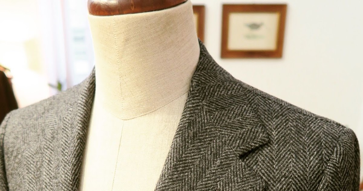 Gray Tweed Jacket ~ sartoria Corcos