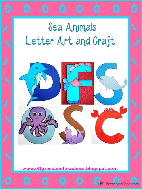 ESL/EFL Preschool Teachers: Sea Animals- Ocean Theme for Preschool ELL