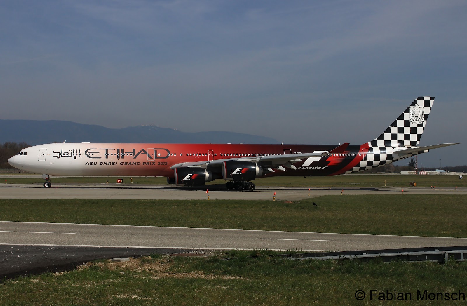 Fabians Spotter Blog: Etihad Airways - A346- A6-EHJ - GVA