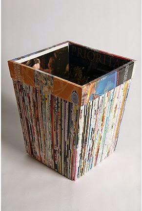 How to Recycle: Recycled Waste Paper Basket