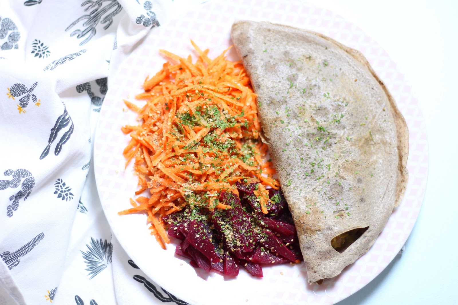 Crêpes de Sarrasin aux Légumes - Marshmallowor(l)d